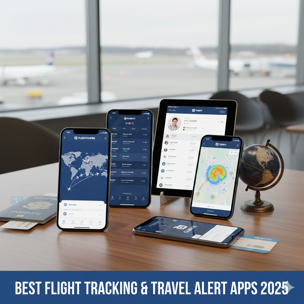 Best Flight Tracking & Travel Alert Apps 2025
